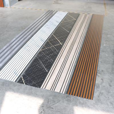 China Sonsill PVC Wall Panel 5.95m Length Waterproof Fireproof Lightweight for Bathroom Kitchen Interior Exterior for sale