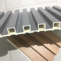 China Household Indoor wpc wall panel interior wall cladding solution featuring 20 to 30 years service life and low maintenance for sale