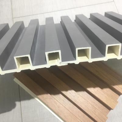 China Household Indoor wpc wall panel interior wall cladding solution featuring 20 to 30 years service life and low maintenance for sale