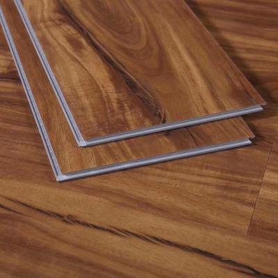 China Residential SPC Flooring featuring PVC with Limestone raw material dimensions 1220mm X 183mm resistant to wear and tear for sale
