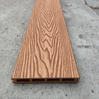 China Long-Life Outdoor WPC Decking | Waterproof Composite Wood Plastic Floor with Hollow Core Design for sale
