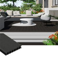 China Custom Texture Outdoor WPC Decking | Waterproof Solid Composite Wood Plastic Flooring for Modern Spaces for sale