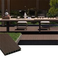China Durable Outdoor WPC Decking | Hollow Structure Waterproof Composite Flooring for Garden & Landscape Use for sale