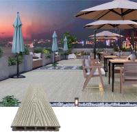 China Durable Outdoor WPC Decking | Hollow Structure Waterproof Composite Flooring for Garden & Landscape Use for sale