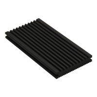 China Outdoor Hollow WPC Composite Decking | Colorful Waterproof Co-Extrusion Wood Plastic Floor for Garden Projects for sale