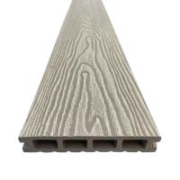 China Outdoor Hollow WPC Composite Decking | Colorful Waterproof Co-Extrusion Wood Plastic Floor for Garden Projects for sale