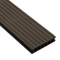China Outdoor Hollow WPC Composite Decking | Colorful Waterproof Co-Extrusion Wood Plastic Floor for Garden Projects for sale