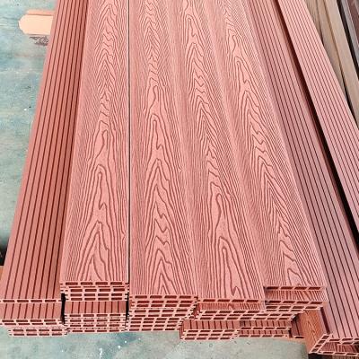 China Outdoor WPC Wall Panel Waterproof Composite Wood for Exterior Wall Cladding and Facade Projects for sale