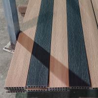 China Exterior Wall Panel WPC Outdoor Wood Plastic Composite with Weather Resistance and Easy Installation for sale