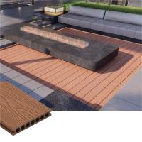 China High Durability WPC Decking Outdoor Waterproof Composite Flooring for Exterior Garden Applications for sale