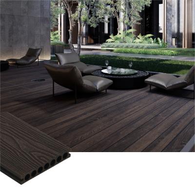 China High Durability WPC Decking Outdoor Waterproof Composite Flooring for Exterior Garden Applications for sale