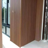 China Tongue and Groove Low Maintenance Wpc Acoustic Wall Panels Exterior Building Decoration for sale