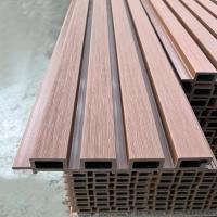 China Factory Manufacturer Wpc 3D Siding Wall Panels Board Curved Wood Wall Cladding for sale