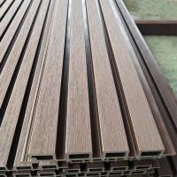 China Factory Manufacturer Wpc 3D Siding Wall Panels Board Curved Wood Wall Cladding for sale