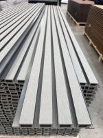 China Durable Fireproof outdoor WPC Composite Toungue And Groove Wall Panels PVC Wall Cladding for sale