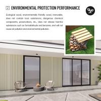 China Best Selling Fireproof Wpc Wood Composite  219x26 Outdoor Wall Panel Cladding Co Extrusion Style for sale