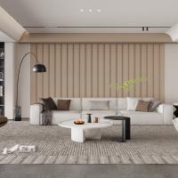 China Waterproof WPC Wall Panel with Wood Grain for Quick Installation in Home and Office for sale
