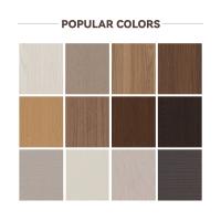 China Waterproof Indoor WPC Wall Panel Easy Install Fluted Wall Cladding for Interior Decoration for sale