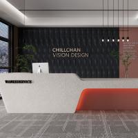 China Modern Wood Grain Fluted Design WPC Wall Panel Waterproof Indoor Wall Cladding for Living Room and Bedroom for sale