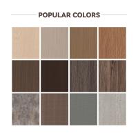 China Modern Wood Grain Fluted Design WPC Wall Panel Waterproof Indoor Wall Cladding for Living Room and Bedroom for sale