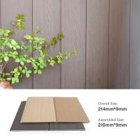 China New Style Durable Stone Grain WPC Solid Wall Panel Fireproof Indoor Wall Cladding for Bedroom for sale