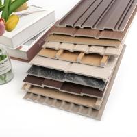 China Villa Interior WPC Wall Panel Waterproof Decorative Composite Wood Wall Cladding Board for sale
