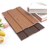 China New Style Durable Stone Grain WPC Solid Wall Panel Fireproof Indoor Wall Cladding for Bedroom for sale