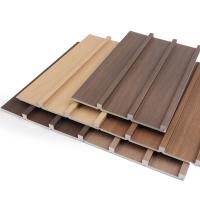 China New Style Durable Stone Grain WPC Solid Wall Panel Fireproof Indoor Wall Cladding for Bedroom for sale