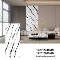 China Marble Digital Printing Wall Plastic Panel Uv Marble Alternative Sheet PVC Panels for Hotel for sale