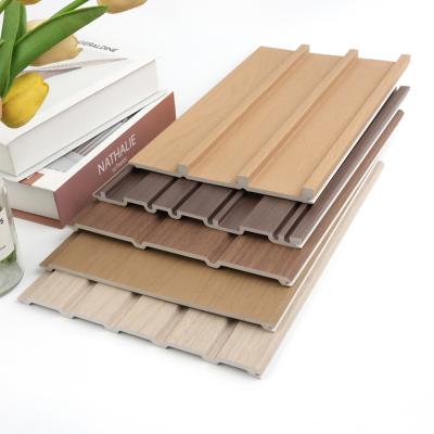China Waterproof interior WPC Decorative Wall Panel Durable And Easy To Install Ideal For Interior Exterior Wall Cladding Applications for sale