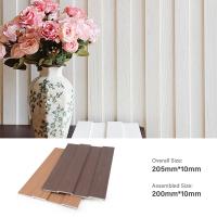 China Fire Retardant Interior WPC Wall Panel Boards Composite Wall Board Waterproof easy installation durable for sale