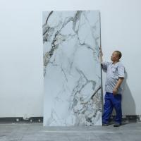 China Waterproof Durable PVC Faux Marble Panel Sheet easy installation UV marble wall board for interior wall decoration for sale
