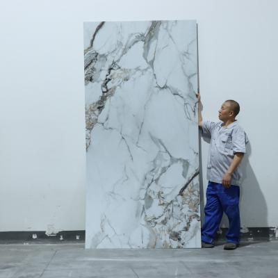 China Waterproof Durable PVC Faux Marble Panel Sheet easy installation UV marble wall board for interior wall decoration for sale