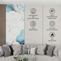 China Eco Friendly Durable PVC Marble Sheet Perfect For Wall Panels Decoration Waterproof UV Marble Wall Boards for sale