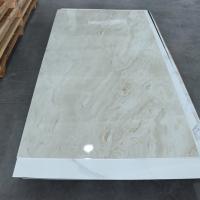 China Wholesale Price High Glossy 1220*2440mm*3mm PVC Marble Sheets for Wall Decoration for sale