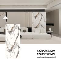 China Wholesale Price High Glossy 1220*2440mm*3mm PVC Marble Sheets for Wall Decoration for sale