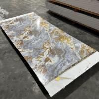 China Wholesale Price High Glossy 1220*2440mm*3mm PVC Marble Sheets for Wall Decoration for sale
