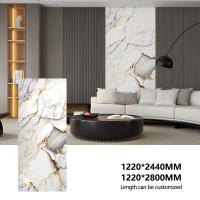 China Wholesale Price High Glossy 1220*2440mm*3mm PVC Marble Sheets for Wall Decoration for sale