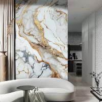 China Wholesale Price High Glossy 1220*2440mm*3mm PVC Marble Sheets for Wall Decoration for sale