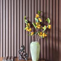 China SONSILL Factory Price New Style WPC Wall Panel Lightweight Quick Lock Modern Bedroom Wall Finish for sale