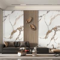 China High Gloss 2.8mm 3mm Pvc Decorative Marble Sheet Uv Coating Surface Board Indoor Room Wall Panel for sale