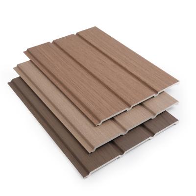 China Anti-mold Sound Insulation WPC Wall Panel Durable Wood Plastic Composite Board for Bedroom Living Room Decoration for sale