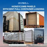 China Fire retardant Anodized Aluminum Honeycomb Panel designed for building cladding interior partitions and exterior facades for sale