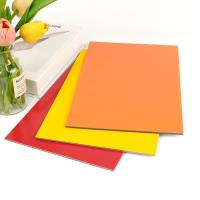 China Lightweight Modern Cladding Exterior Aluminium Composite Board Panel Wall For Mirror Texture for sale
