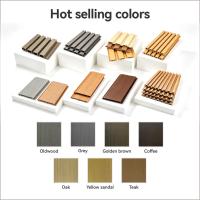 China ASA Co-extruded Wall Panel Wholesale Supplier for Exterior Cladding and Building Projects for sale