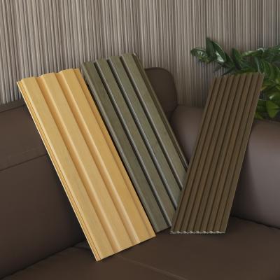 China ASA Co-extruded Wall Panel for Outdoor Facade Weather Resistant Decorative Wall Cladding for sale