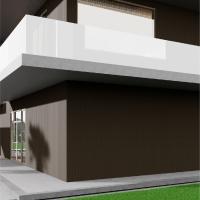 China ASA Co-extruded Wall Panel for Outdoor Facade Weather Resistant Decorative Wall Cladding for sale