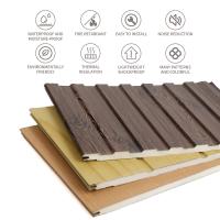 China Weather Resistant Metal Carved Board Waterproof Thermal Insulation Board For Exterior Wall Cladding for sale