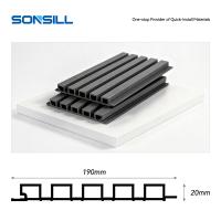 China Weatherproof Waterproof ASA PVC Wall Cladding for Residential Exterior Walls for sale