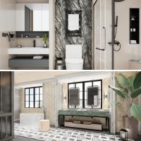 China Moisture Resistant Quick Install PVC Shower Panel For Bathroom Wet Areas Wall Decorations for sale